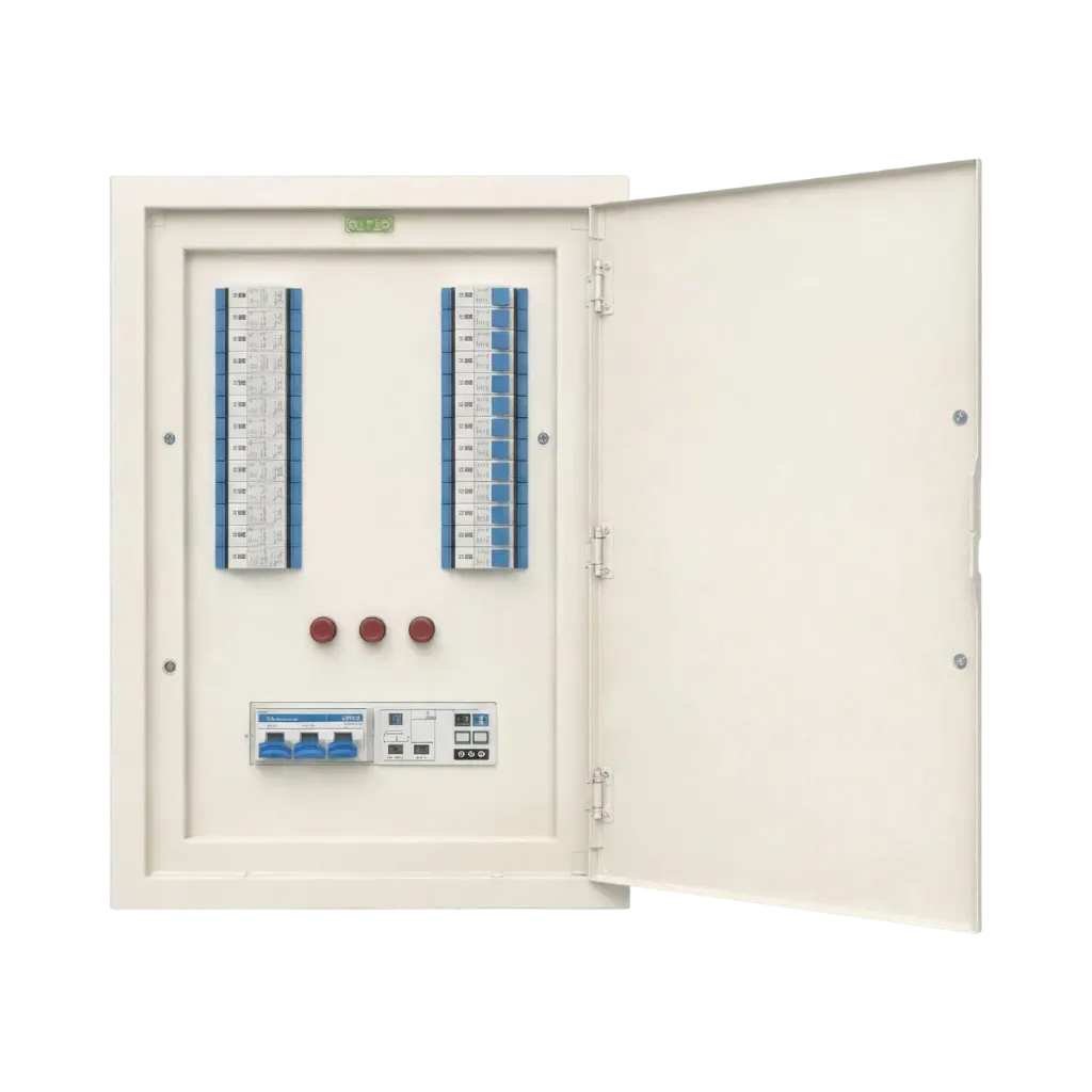 Venus Jumbo Decorative Distribution Board, 18-24 Ways-Plastic Base ...